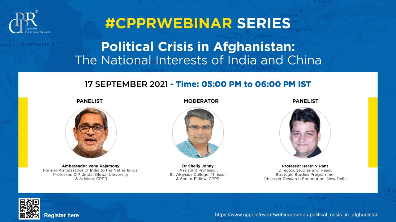 CPPR Webinar Series on Political Crisis in Afghanistan: The National ...