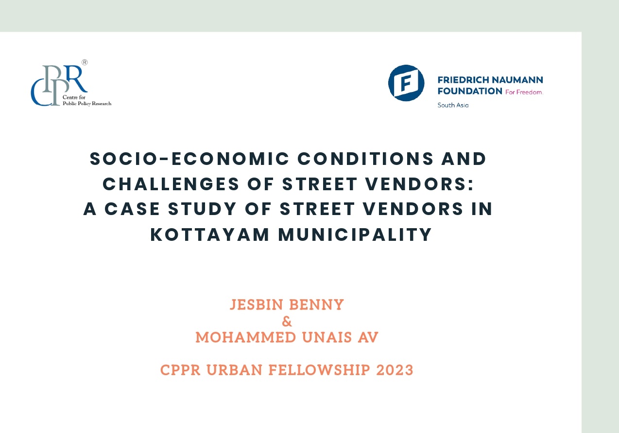 Socio-economic Conditions and Challenges of Street Vendors: A Case ...