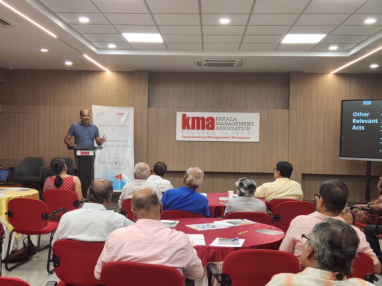 Focus Group Discussion on Decriminalisation of Business Laws in Kerala ...